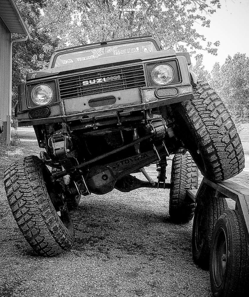1986 Suzuki Samurai Wheel Offset Super Aggressive 3"-5" Suspension Lift ...