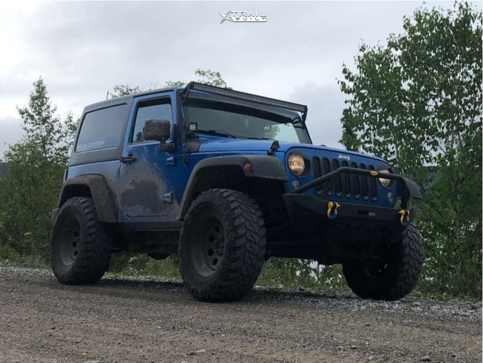 2016 Jeep Wrangler JK Wheel Offset Aggressive > 1" Outside Fender ...