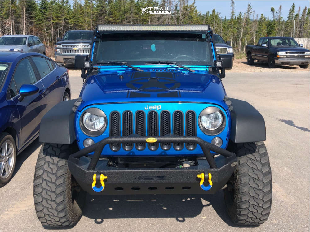 2016 Jeep Wrangler JK Wheel Offset Aggressive > 1" Outside Fender ...