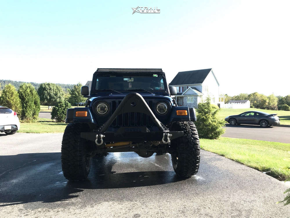 2004 Jeep TJ Wheel Offset Super Aggressive 3"-5" Suspension Lift 3 ...