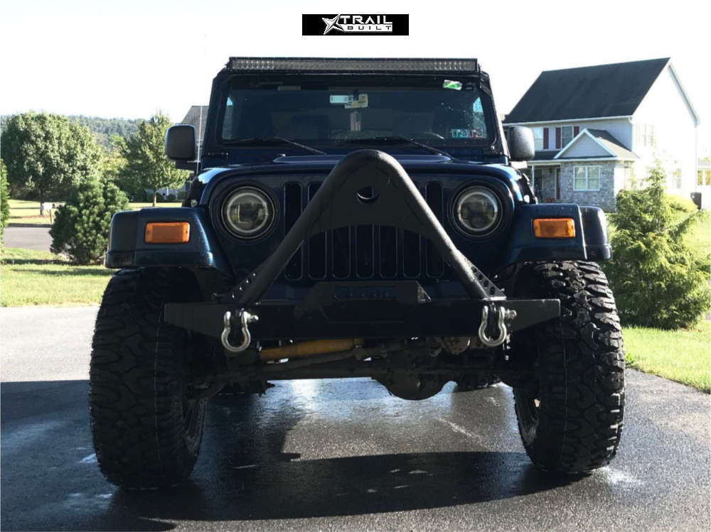 2004 Jeep TJ Wheel Offset Super Aggressive 3"-5" Suspension Lift 3 ...