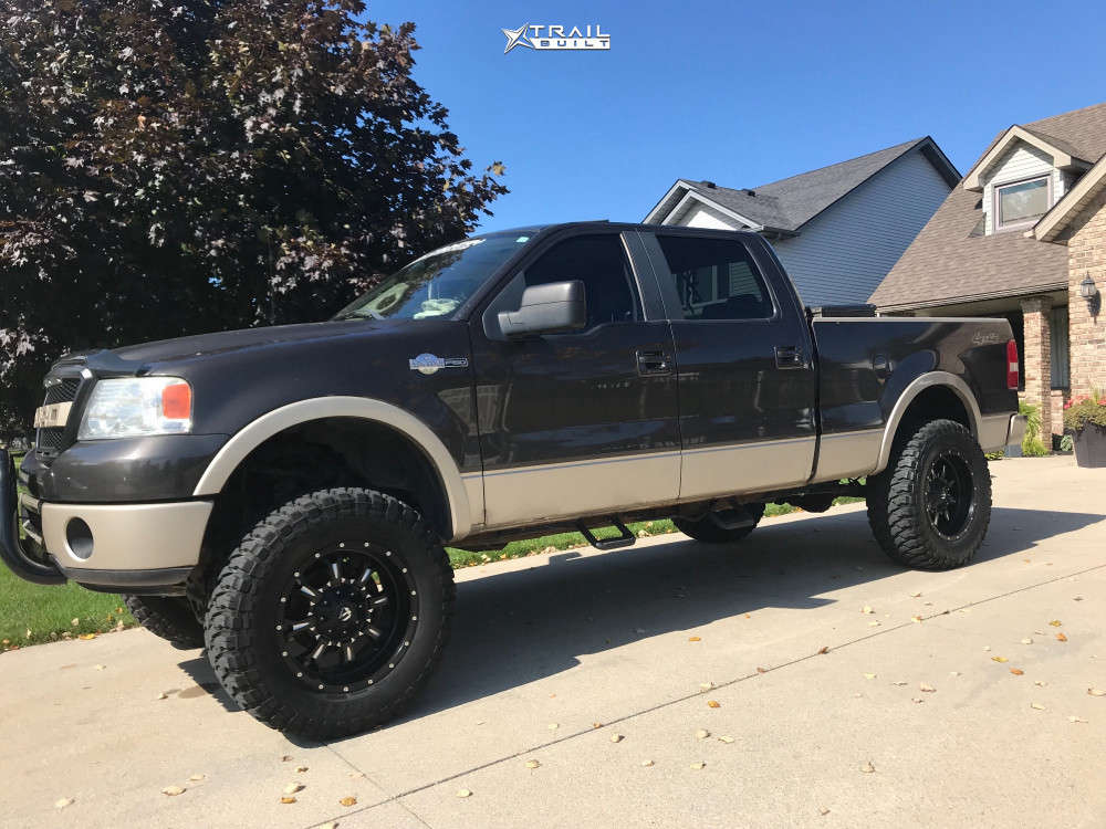 2007 Ford F-150 Wheel Offset Aggressive > 1" Outside Fender Suspension ...