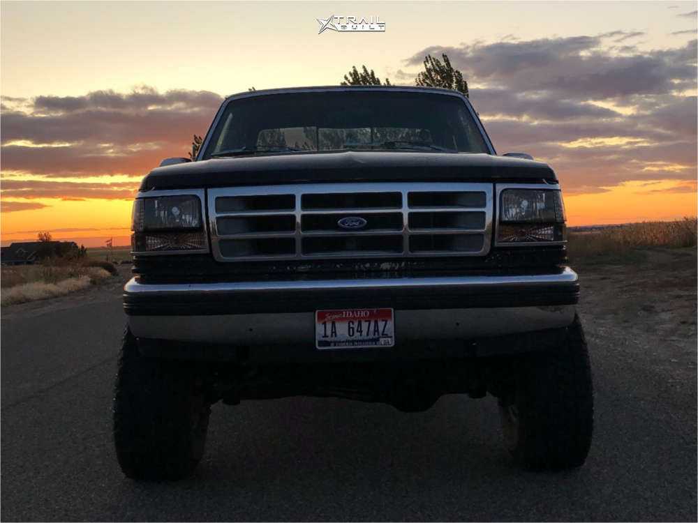 1992 Ford F-150 Wheel Offset Super Aggressive 3"-5" Suspension Lift 6 ...