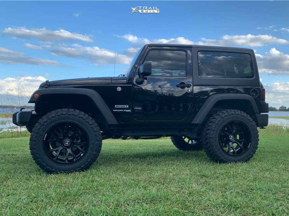 2018 Jeep Wrangler JK Wheel Offset Super Aggressive 3"-5" Suspension ...