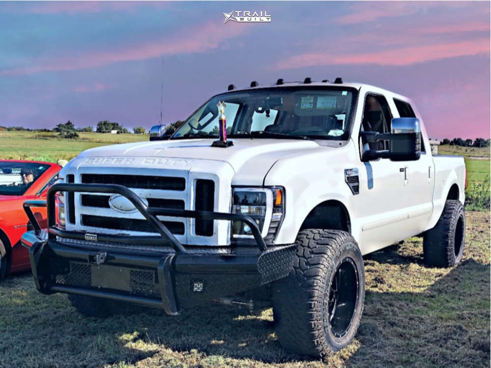 2009 Ford F-250 Super Duty Wheel Offset Super Aggressive 3"-5" Leveling ...