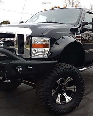2010 Ford F-350 Super Duty Wheel Offset Super Aggressive 3"-5 ...