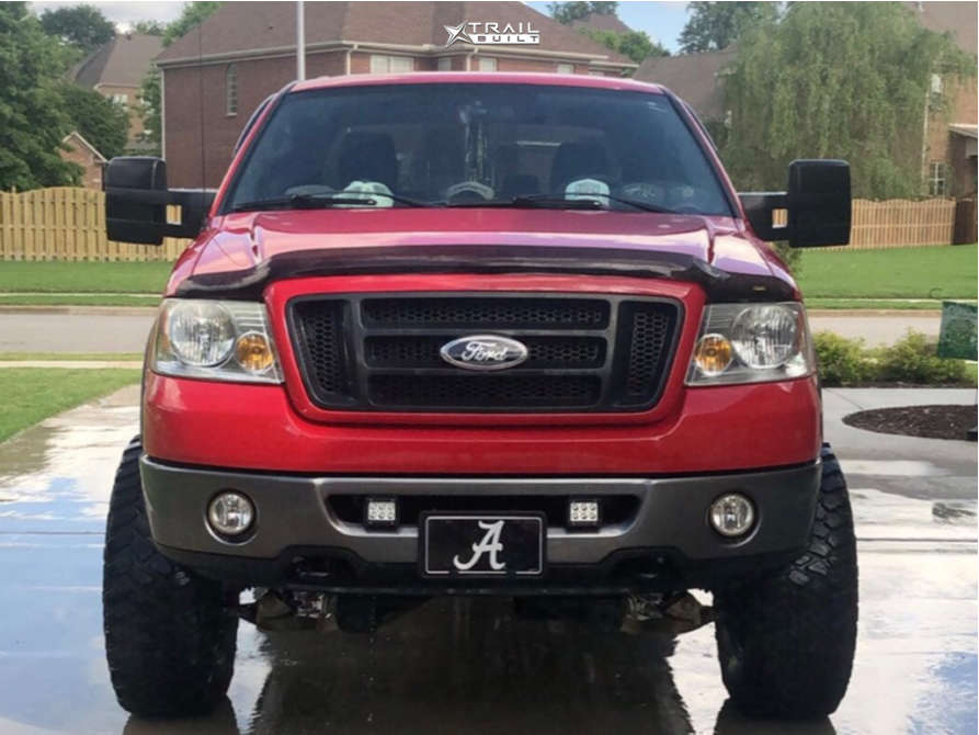 2007 Ford F-150 Wheel Offset Super Aggressive 3"-5" Suspension Lift 6 ...