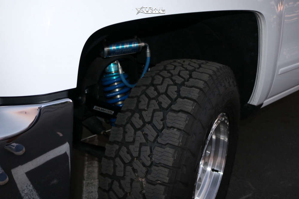2017 Chevrolet Silverado 1500 Wheel Offset Slightly Aggressive Leveling ...