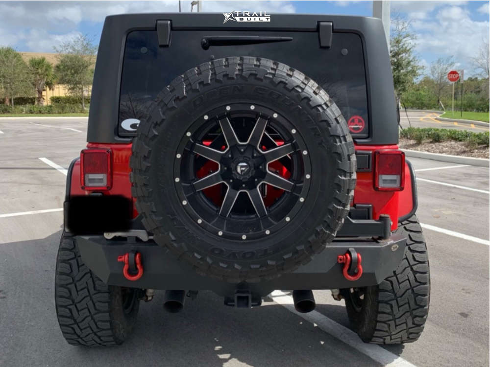 2014 Jeep Wrangler JK Wheel Offset Aggressive > 1" Outside Fender ...