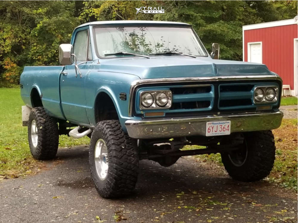 1972 GMC C15/C1500 Pickup Wheel Offset Aggressive > 1" Outside Fender ...
