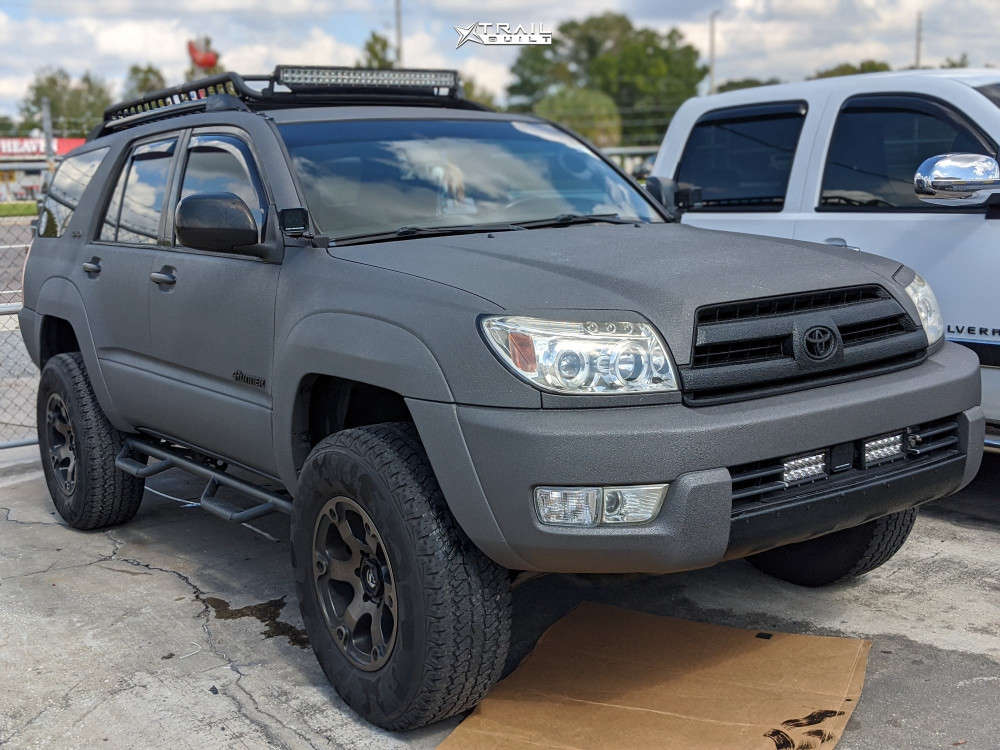 2004 Toyota 4Runner Wheel Offset Aggressive > 1" Outside Fender ...