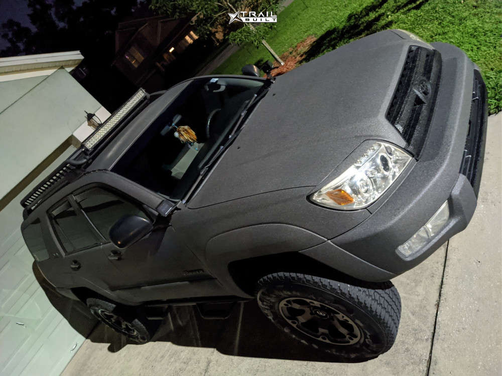 2004 Toyota 4Runner Wheel Offset Aggressive > 1" Outside Fender ...