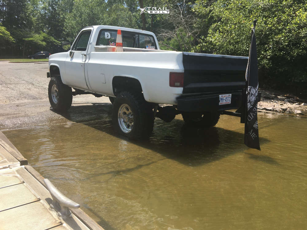 1982 Chevrolet K20 Wheel Offset Aggressive > 1" Outside Fender ...