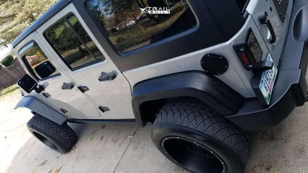 2012 Jeep Wrangler Wheel Offset Super Aggressive 3"-5" Suspension Lift ...
