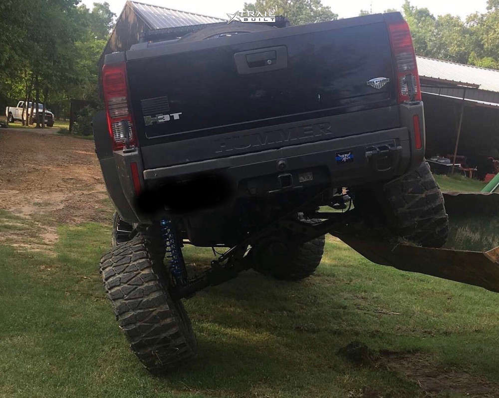 2009 HUMMER H3T Wheel Offset Super Aggressive 3"-5" Suspension Lift 12 ...