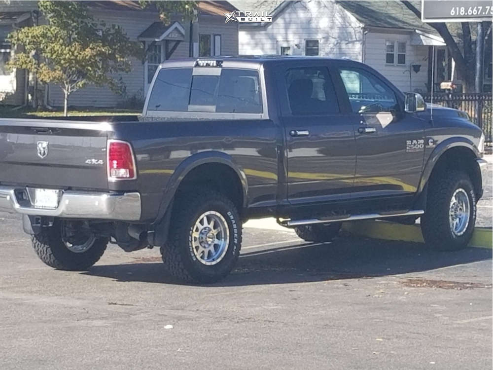 2018 Ram 2500 Wheel Offset Aggressive > 1" Outside Fender Leveling Kit ...