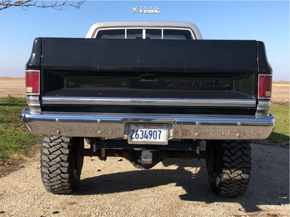 1985 Chevrolet K20 Pickup Wheel Offset Aggressive > 1" Outside Fender ...