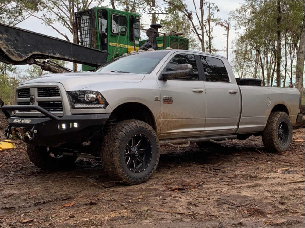 2012 Ram 3500 Wheel Offset Super Aggressive 3"-5" Suspension Lift 3 ...