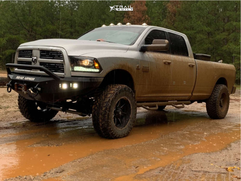 2012 Ram 3500 Wheel Offset Super Aggressive 3"-5" Suspension Lift 3 ...