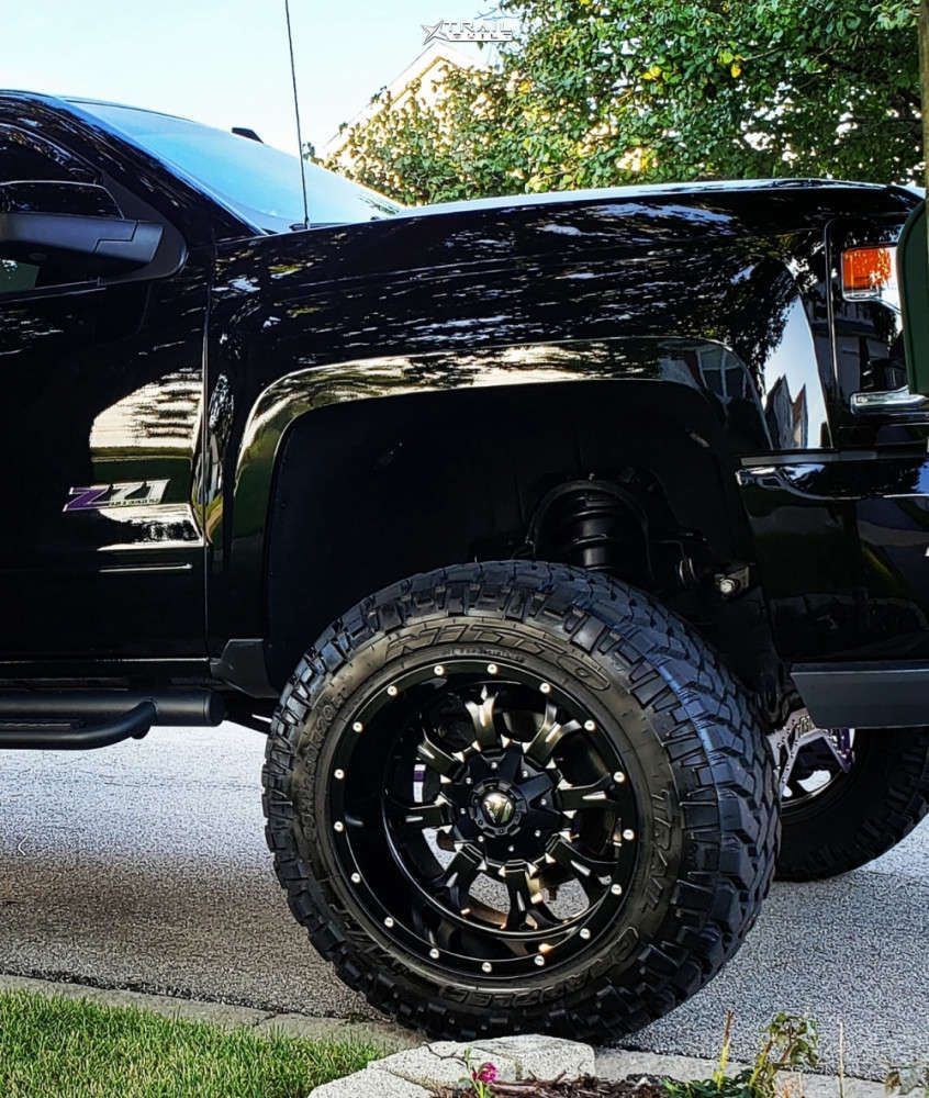 2017 Chevrolet Silverado 1500 Wheel Offset Super Aggressive 3"-5 ...