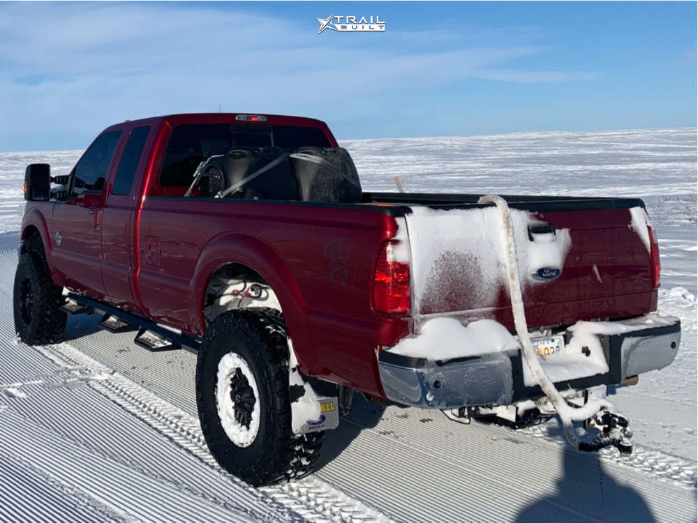 2015 Ford F-250 Super Duty Wheel Offset Aggressive > 1" Outside Fender ...