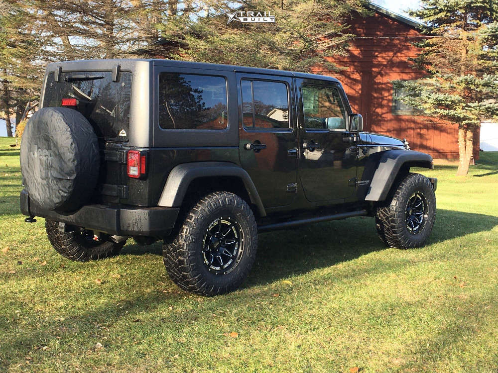 2018 Jeep Wrangler JK Wheel Offset Aggressive > 1" Outside Fender ...