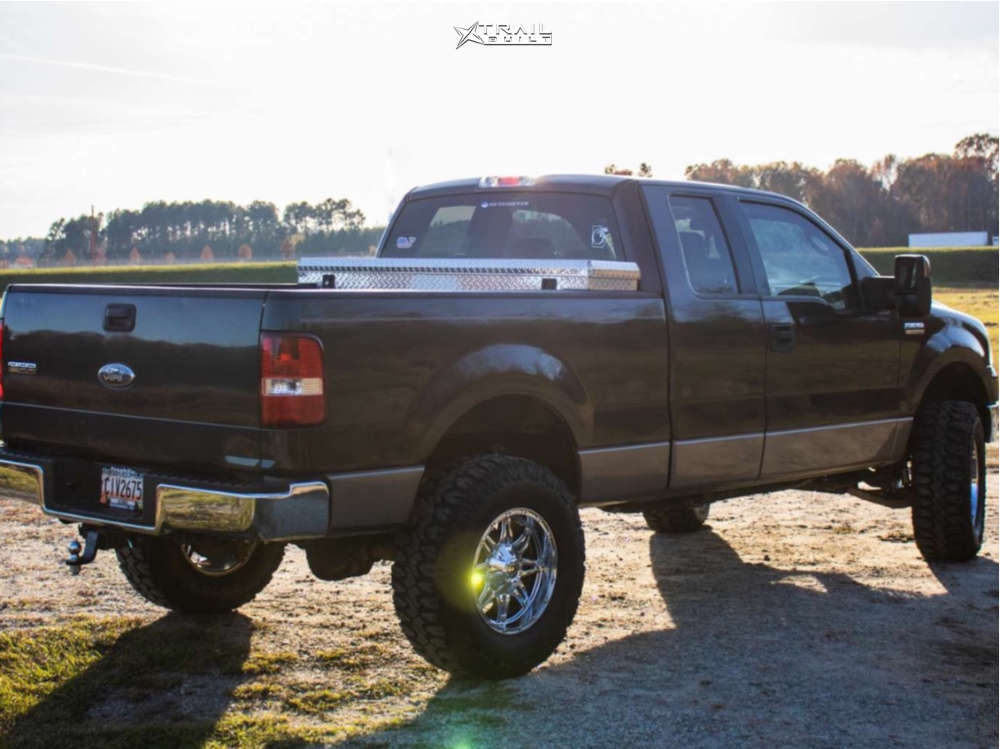 2006 Ford F-150 Wheel Offset Aggressive > 1" Outside Fender Suspension ...