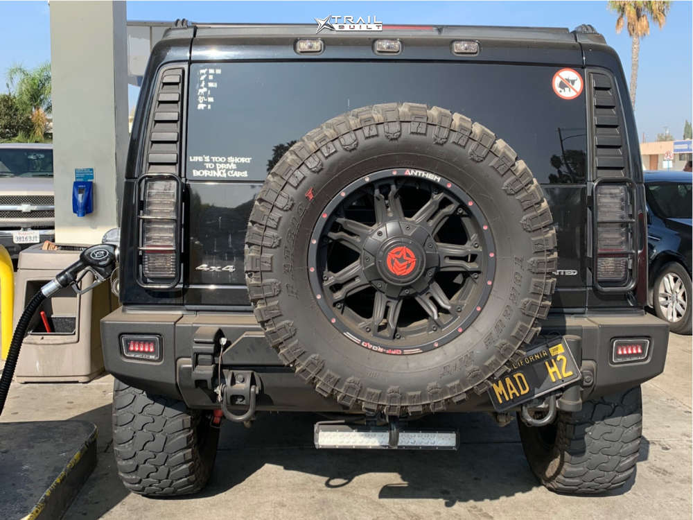 2006 HUMMER H2 Wheel Offset Super Aggressive 3"-5" Leveling Kit ...