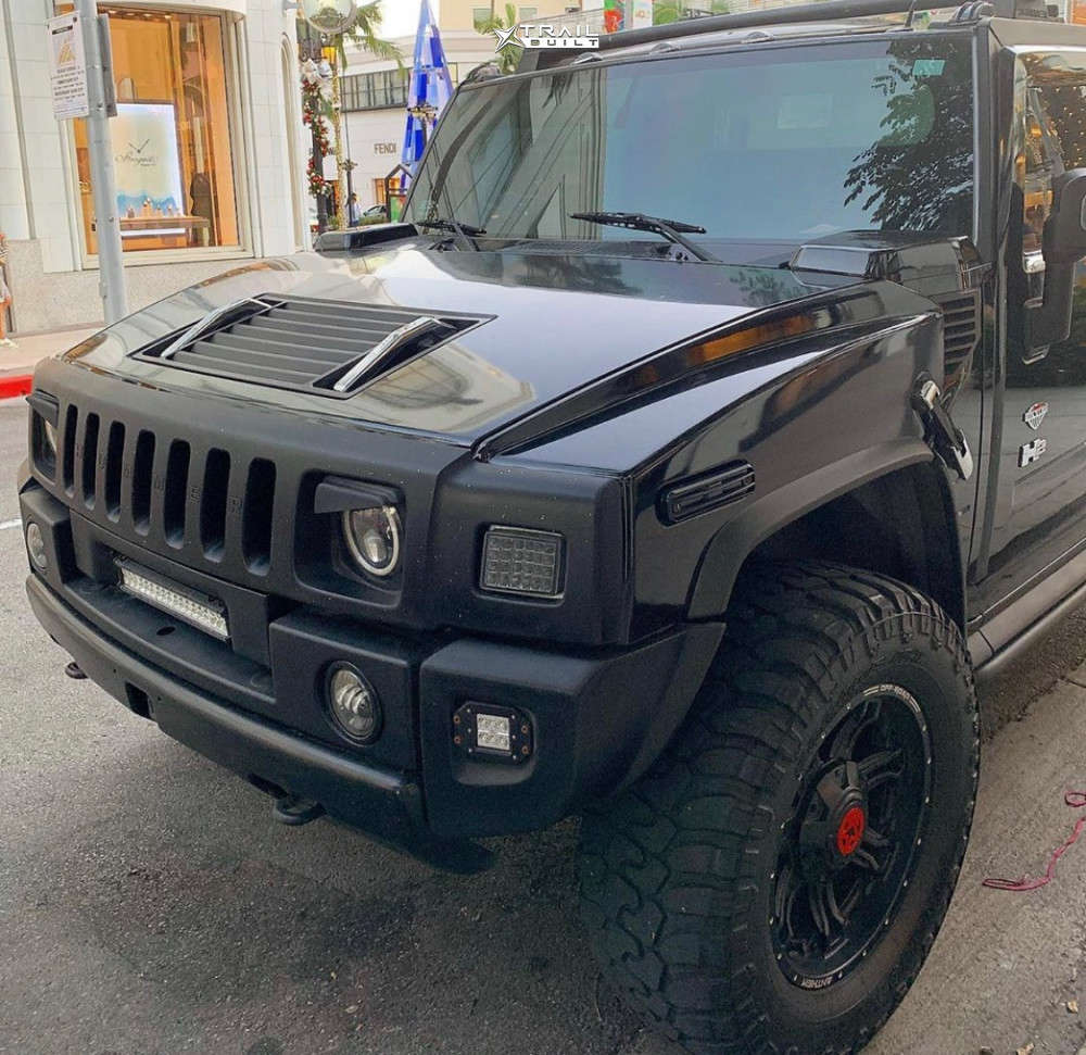 2006 HUMMER H2 Wheel Offset Super Aggressive 3"-5" Leveling Kit ...