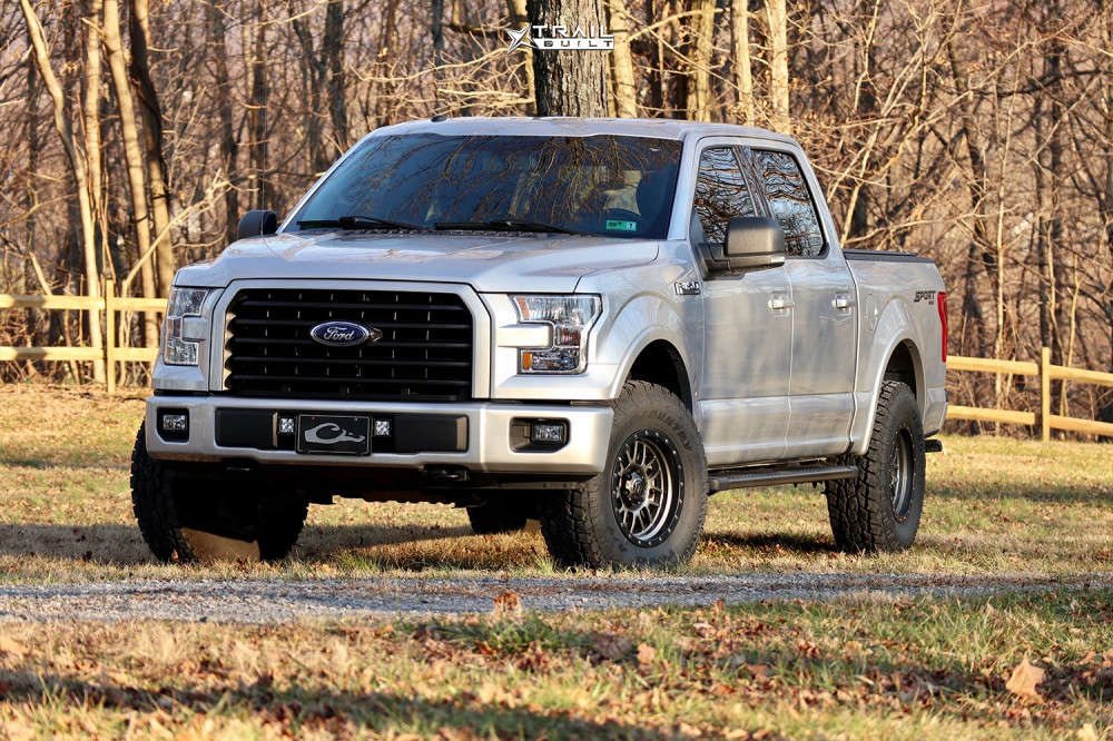 2017 Ford F-150 Wheel Offset Nearly Flush Leveling Kit | 856586 ...