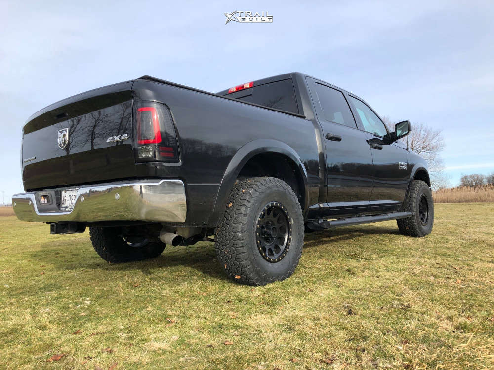 2016 Ram 1500 Wheel Offset Aggressive > 1" Outside Fender Leveling Kit ...