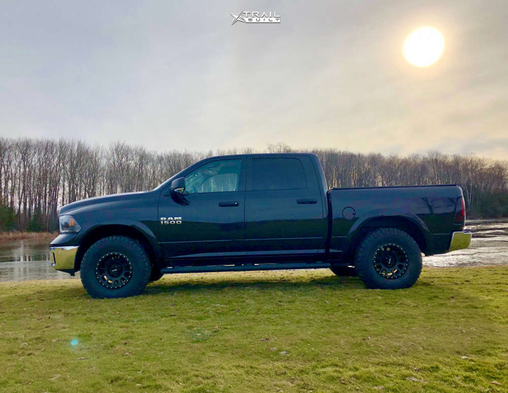 2016 Ram 1500 Wheel Offset Aggressive > 1" Outside Fender Leveling Kit ...