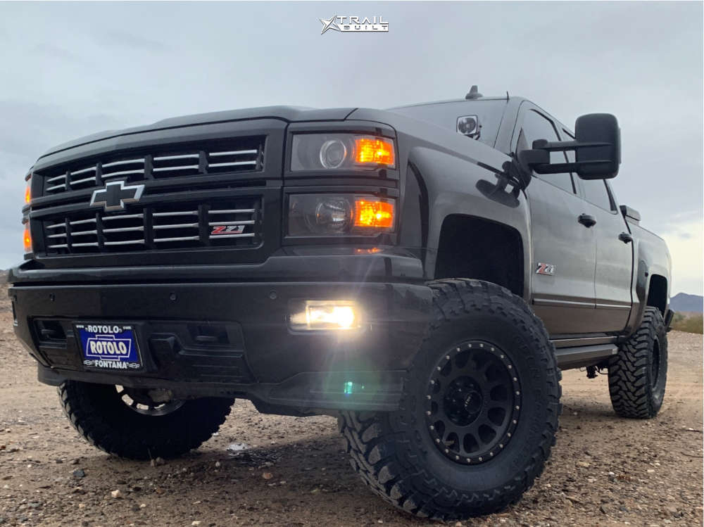 2015 Chevrolet Silverado 1500 Wheel Offset Aggressive > 1" Outside ...