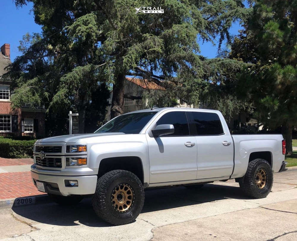 2015 Chevrolet Silverado 1500 Wheel Offset Aggressive > 1" Outside ...
