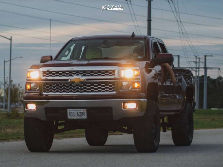 2015 Chevrolet Silverado 1500 Wheel Offset HellaFlush Suspension Lift 6 ...