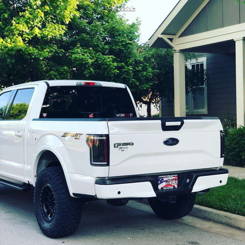 2016 Ford F-150 Wheel Offset Aggressive > 1" Outside Fender Suspension ...