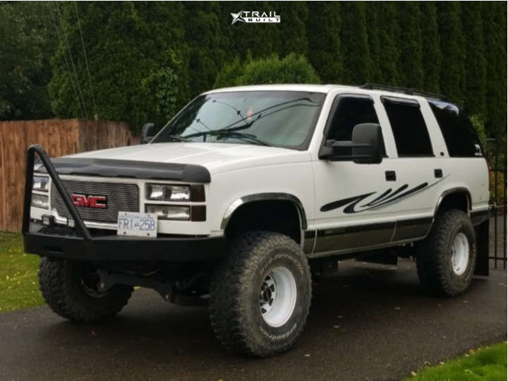1995 GMC Yukon Wheel Offset Aggressive > 1" Outside Fender Suspension ...