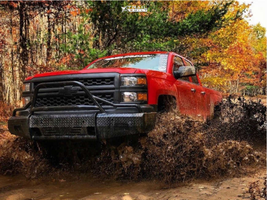 2014 Chevrolet Silverado 1500 Wheel Offset Slightly Aggressive ...