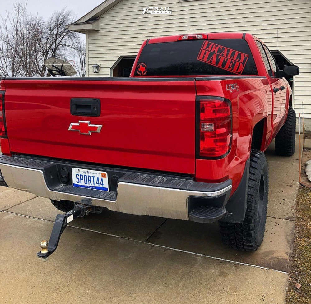 2014 Chevrolet Silverado 1500 Wheel Offset Slightly Aggressive ...