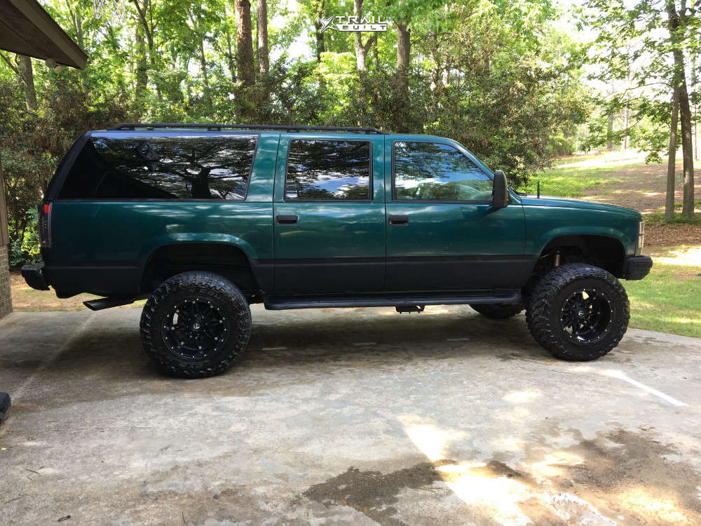 1996 Chevrolet K1500 Suburban Wheel Offset Aggressive > 1" Outside ...