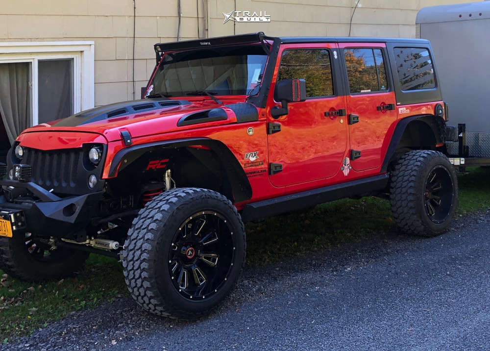 2017 Jeep Wrangler JK Wheel Offset Aggressive > 1" Outside Fender ...