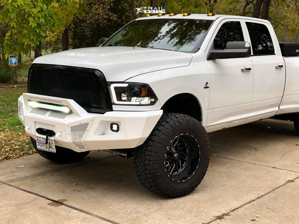 2012 Ram 3500 Wheel Offset Super Aggressive 3"-5" Suspension Lift 3 ...