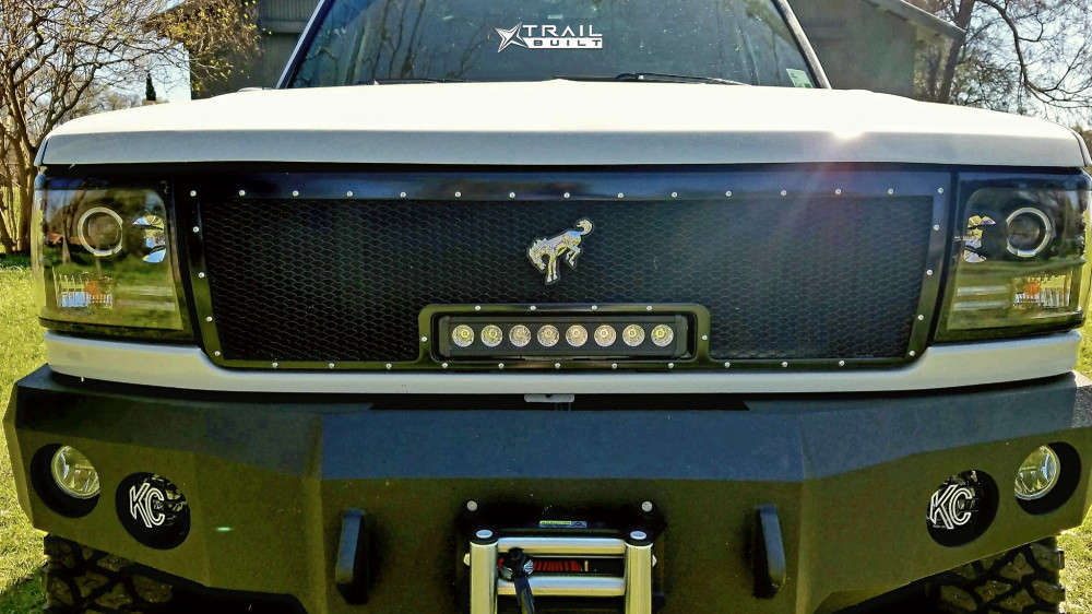 1995 Ford Bronco Wheel Offset Aggressive > 1" Outside Fender Suspension ...