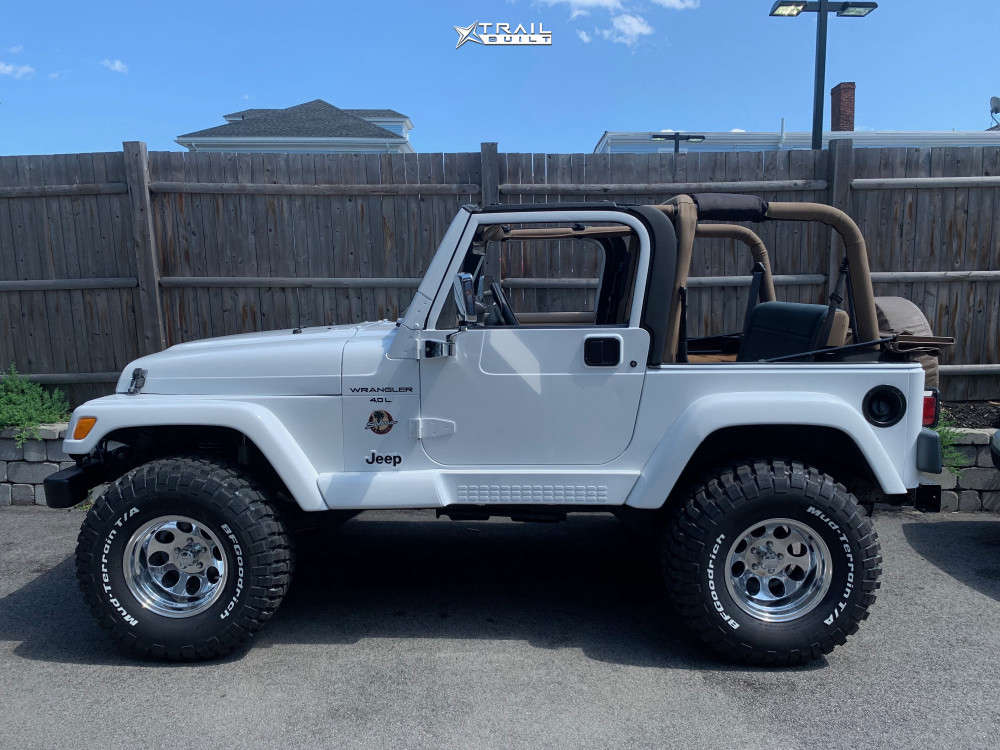 2000 Jeep TJ Wheel Offset Super Aggressive 3"-5" Suspension Lift 2.5 ...