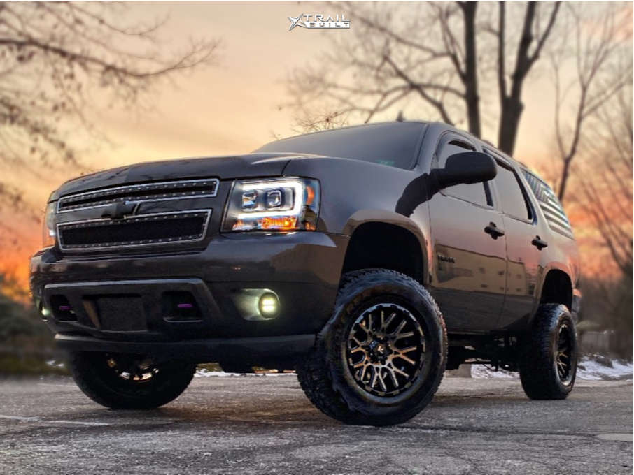2010 Chevrolet Tahoe Wheel Offset Aggressive > 1" Outside Fender ...
