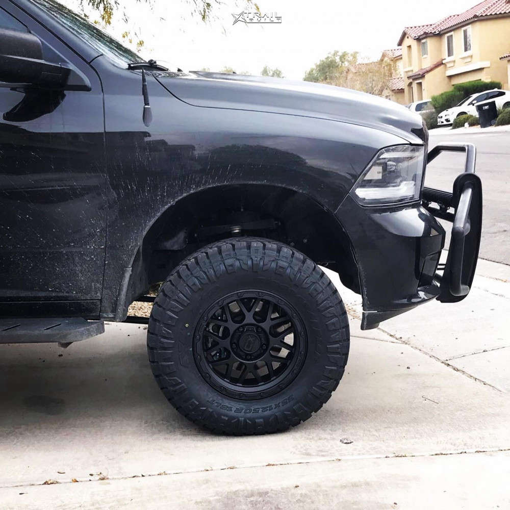 2014 Ram 1500 Wheel Offset Super Aggressive 3"-5" Suspension Lift 6 ...