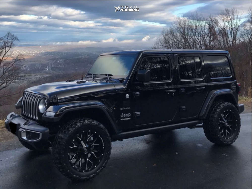 2019 Jeep Wrangler Wheel Offset Aggressive > 1" Outside Fender Stock ...