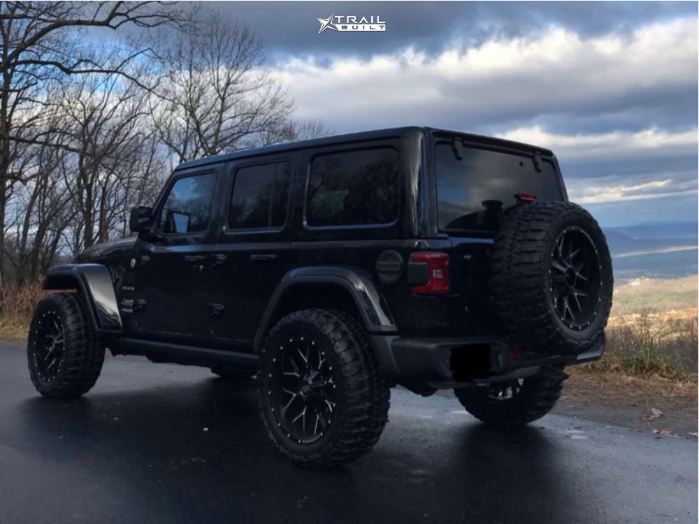 2019 Jeep Wrangler Wheel Offset Aggressive > 1" Outside Fender Stock ...