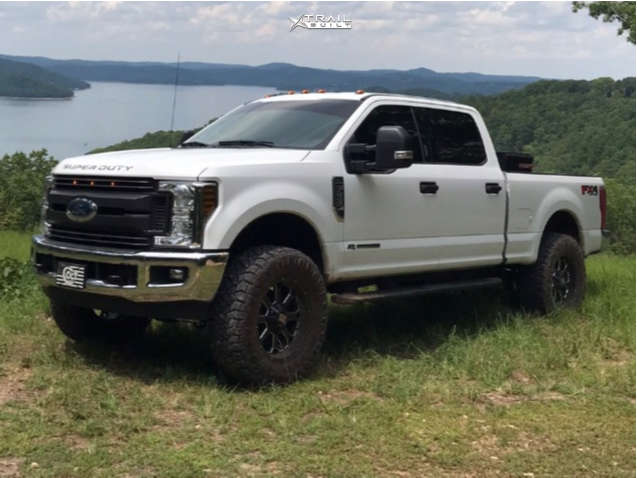 2018 Ford F-250 Super Duty Wheel Offset Slightly Aggressive Suspension ...