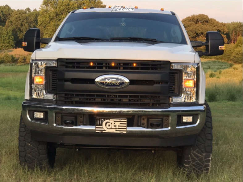 2018 Ford F-250 Super Duty Wheel Offset Slightly Aggressive Suspension ...
